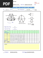 CRANKSHAFT INSPECTION FORM (1st Inspection / After Disassemble) | PDF ...