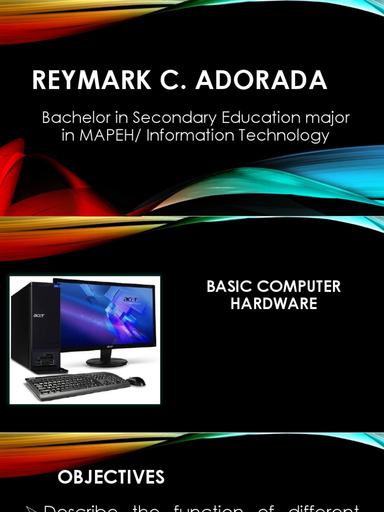 Computer Hardware Guide | PDF | Computer Hardware | Computer Data Storage
