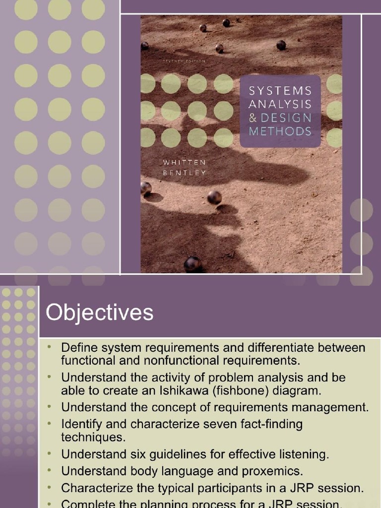 System Analysis & Design Chapter 6 | PDF