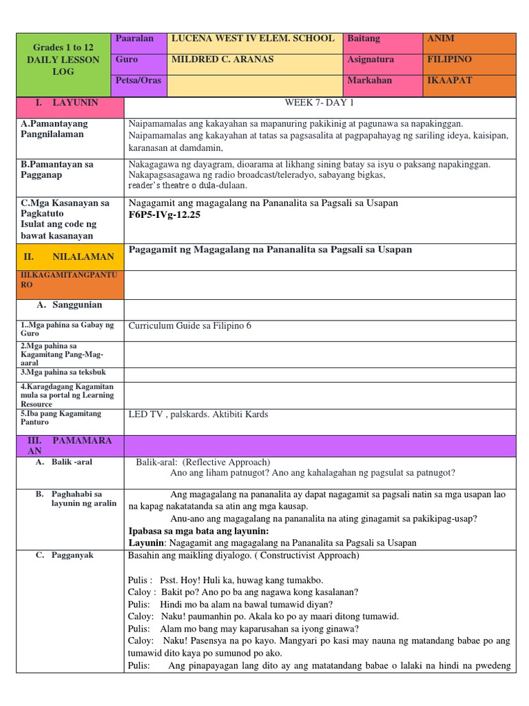 Week 7 - Day 1-5 | PDF