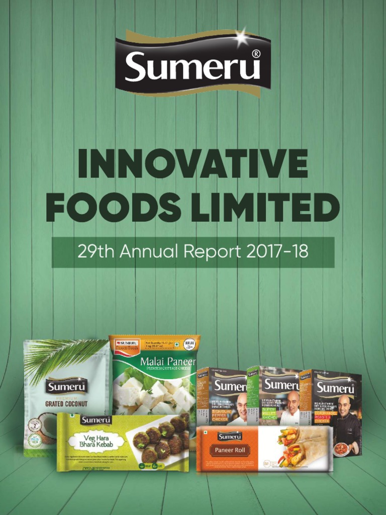 Innovative Foods Ltd. Annual Report 2018 | PDF | Board Of Directors ...