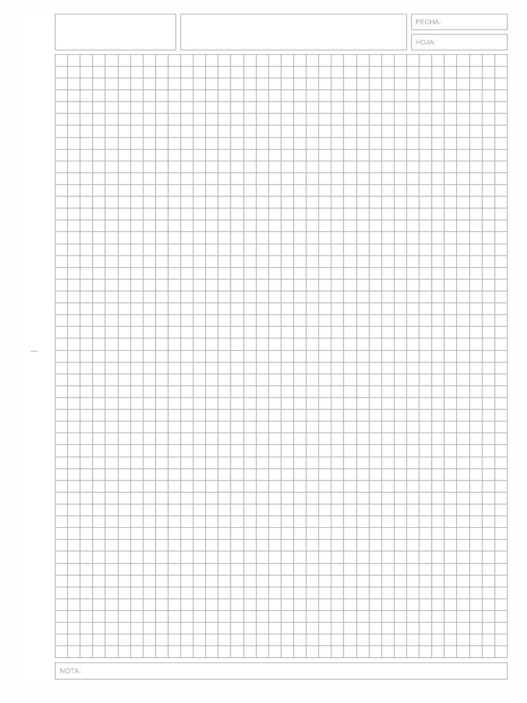 FORMATO A4 en Cuadros PDF | PDF