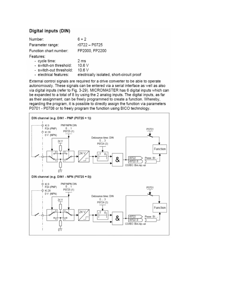 MM440 Commissioning | PDF | Analogue Electronics | Parameter (Computer ...