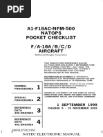 F - A-18E Cockpit Manual | PDF | Equipment | Aerospace Engineering