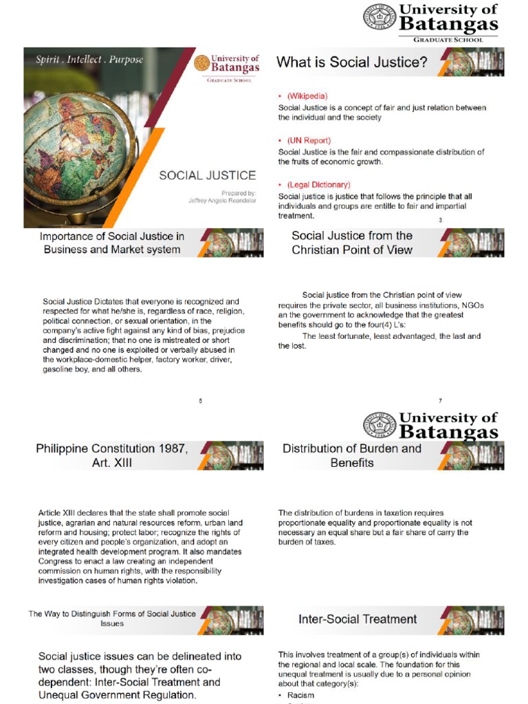 Social Justice | PDF