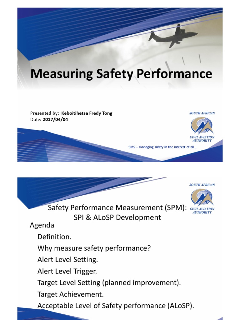 Aviation Safety Performance Indicators | PDF | Standard Deviation ...