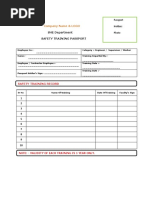 Daily Safety Toolbox Talk Attendance Sheet | PDF | Computers ...