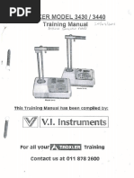Manual Troxler Training 3430 Plus 3440 Plus | PDF | Soil | Water