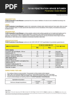 SS60 Anionic Bitumen Emulsion Data Sheet | PDF | Toxicity | Asphalt