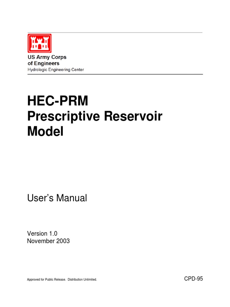 CPD-95 HEC-PRM UsersManual PDF | PDF | Computer File | Computer Program