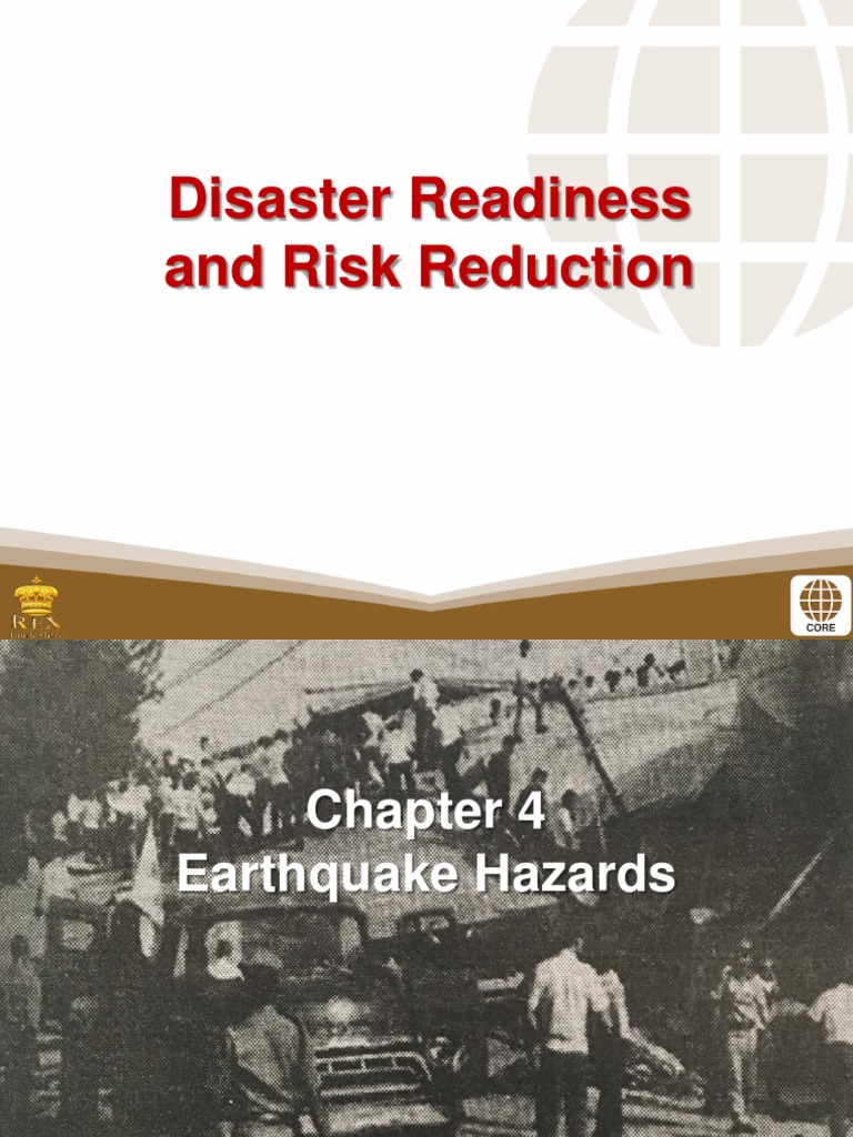 1 Basic Concept of Disaster and Disaster Risk | Hazards | Earthquakes