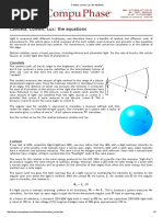 Light Distribution Curves, Illumination and Isolux Diagrams | PDF ...