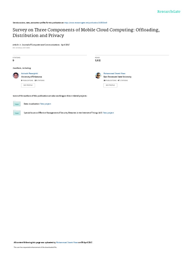 MCC JCC PDF | PDF | Platform As A Service | Cloud Computing