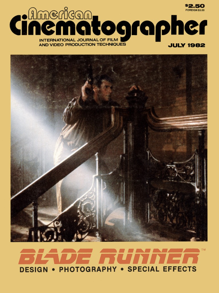 American Cinematographer - 1982-07, Blade Runner PDF | PDF | Electrical ...