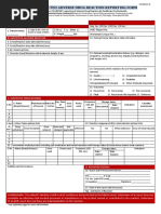 IPC ADR Reporting Form | PDF | Pharmacovigilance | Health Care