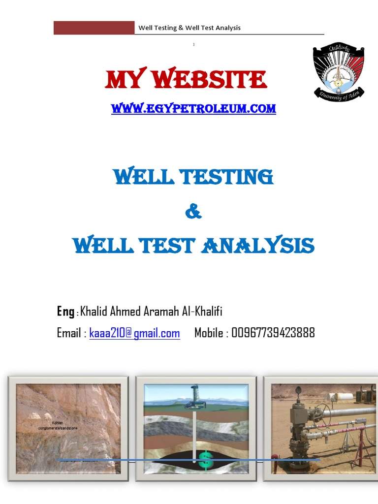 Well Test Analysis PDF | PDF | Petroleum Reservoir | Oil Well