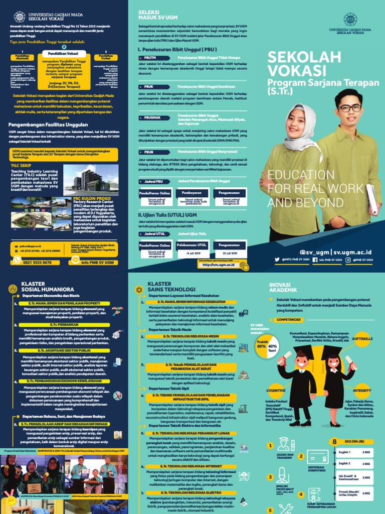 Brosur SV Ugm 2019 | PDF