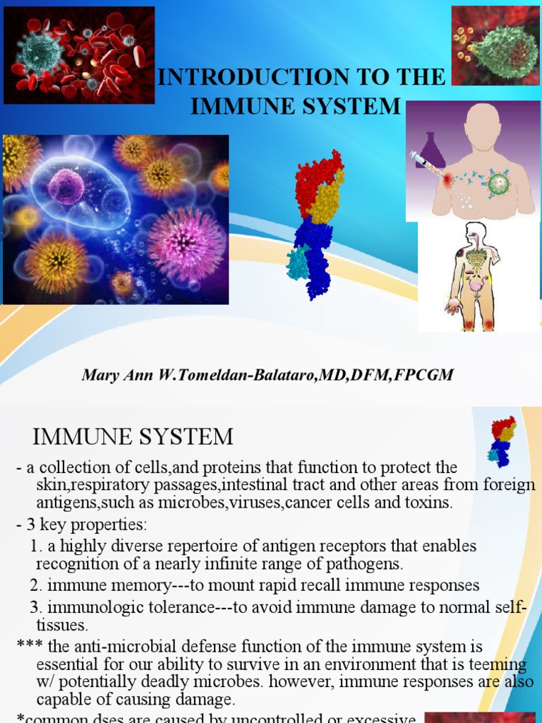 Overview of the Immune System | PDF | Adaptive Immune System | Immune ...