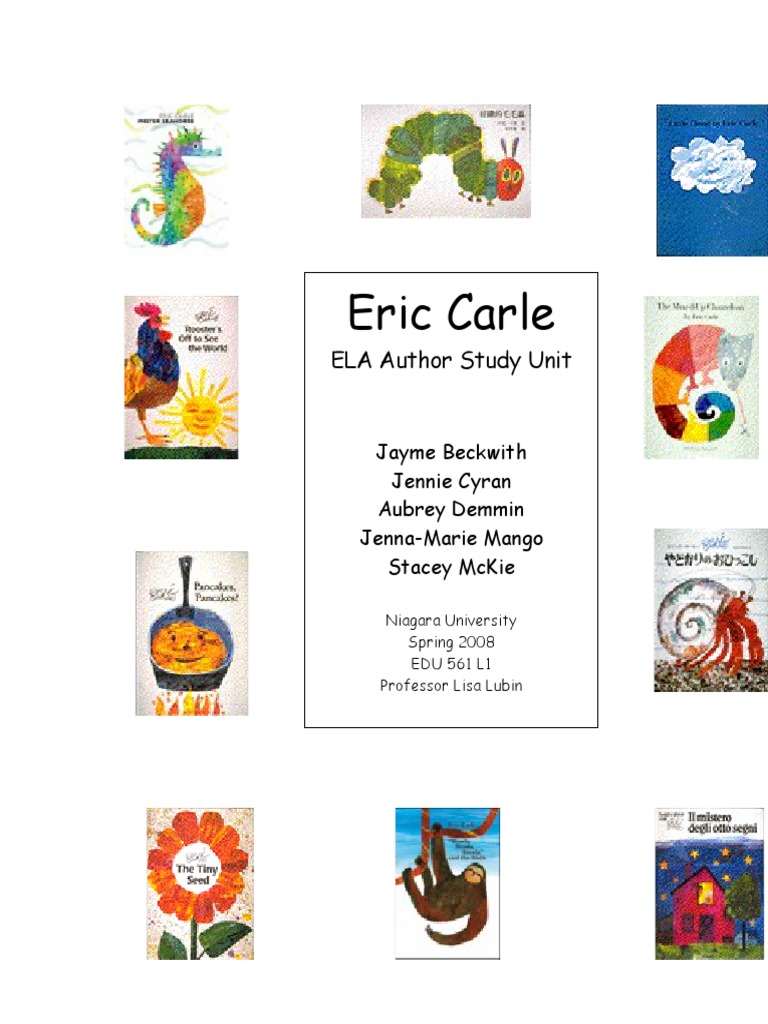 Eric Carle Unit | PDF | Semiotics | Communication