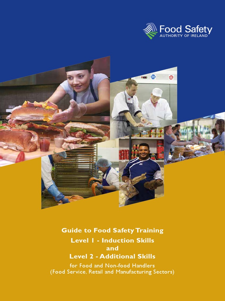 Food Safety Training Guide Level 1 PDF | PDF | Food Safety | Foodborne ...