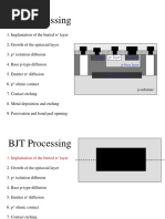 BJT Fabrication | PDF | Semiconductor Device Fabrication | Bipolar ...