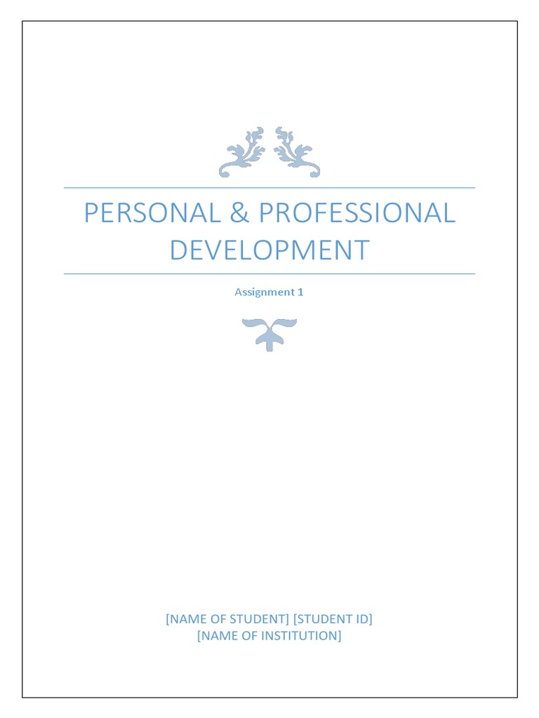 Personal & Professional Development Assignment 1 Influences | PDF | Business Ethics ...