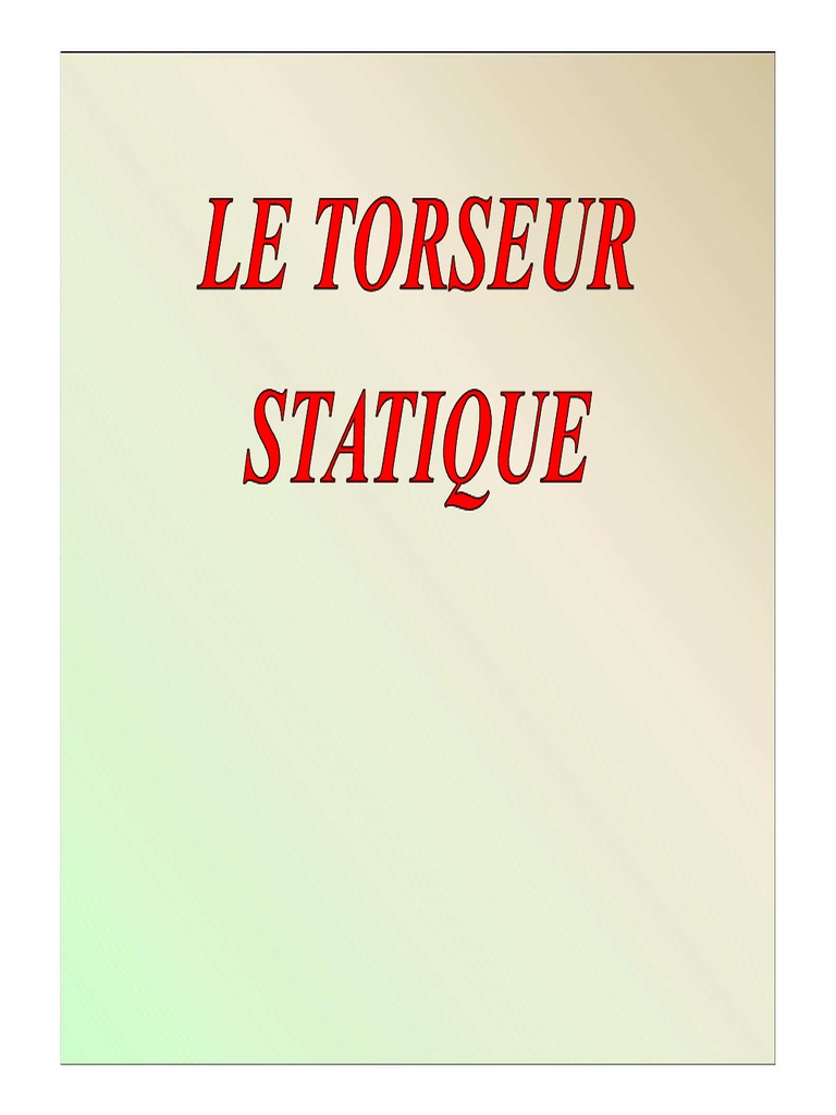 Torseurs statiques en mécanique | PDF | Euclide | Géométrie euclidienne