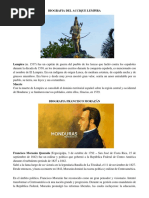 BIOGRAFIA DE Jorge Montenegro | PDF | Honduras