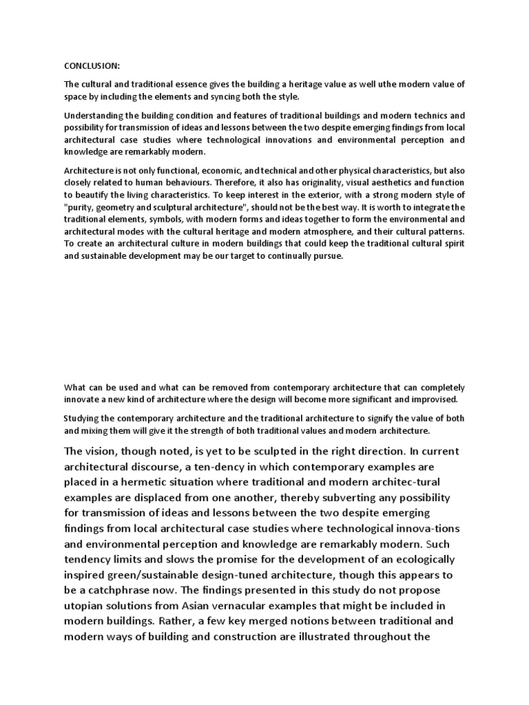 Conclusions of Cultural Centre | PDF | Sustainability | Innovation