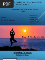 Overview of Yoga Types and Benefits | PDF | Hatha Yoga | Yoga