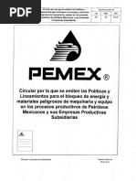 13 Directrices de Cero Tolerancia de Pemex | PDF
