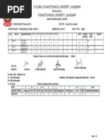 2ND PUC Marks Card - Chandana | PDF