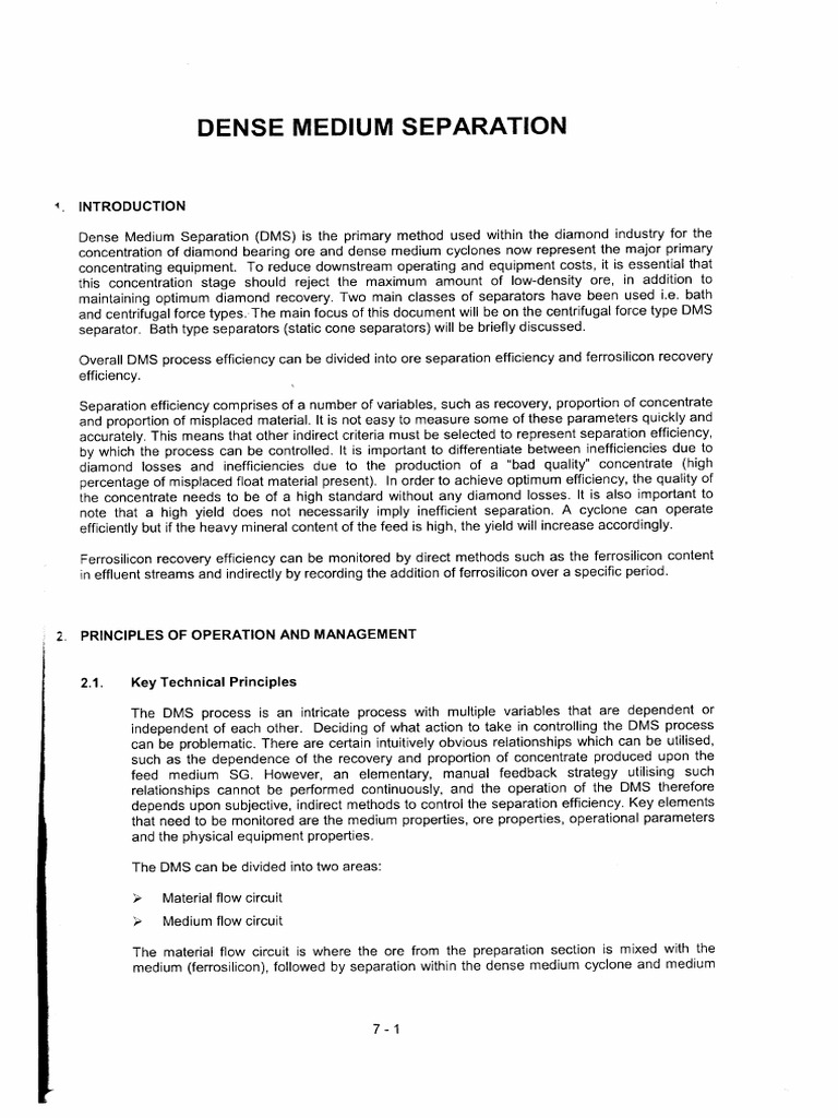 Dense Medium Separation | PDF | Radioactive Decay | Gamma Ray