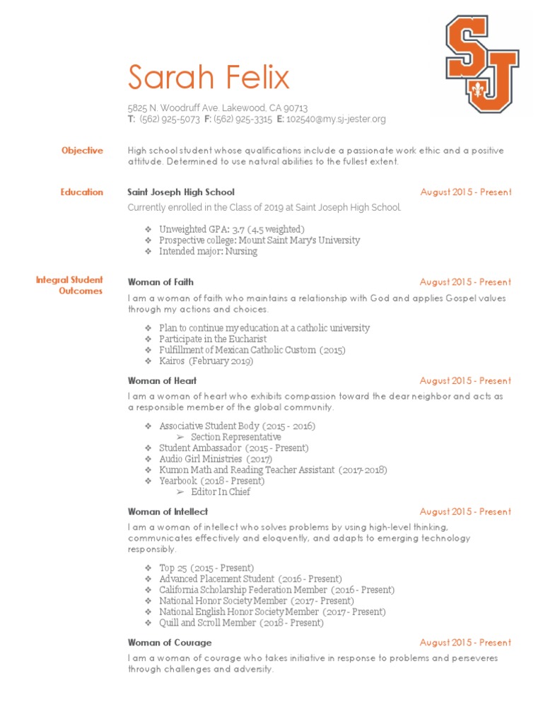 Senior Capstone Resume | PDF | Behavior Modification | Learning