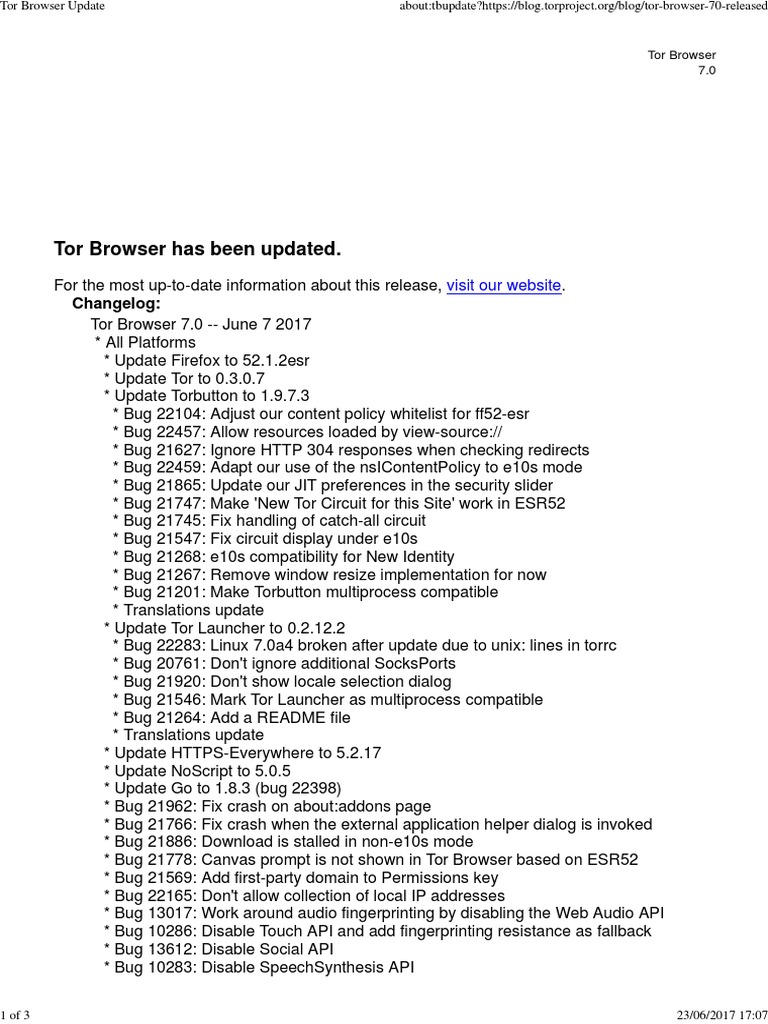 Tor Browser PDF | PDF | Tor (Anonymity Network) | Software Bug