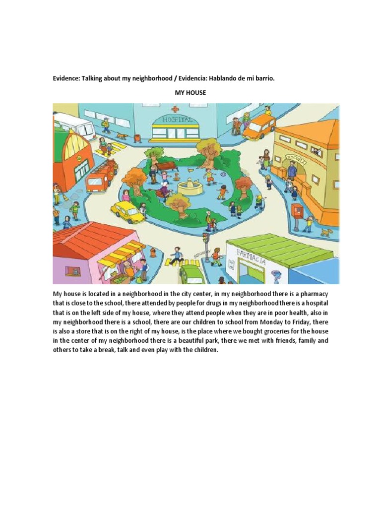 Evidence: Talking About My Neighborhood / Evidencia: Hablando de Mi ...