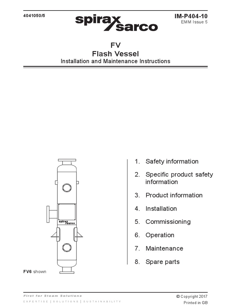 Flash Tank Commissioning Item 1.2 in For Reference | PDF | Personal ...