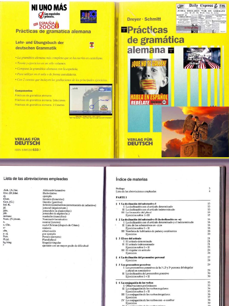 Practicas de Gramatica Alemana Completo PDF | PDF