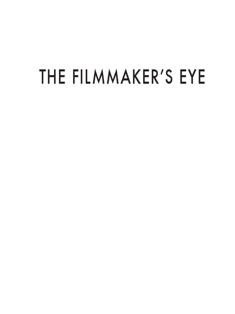 01 Front Matter Pdf Filmmaking Books