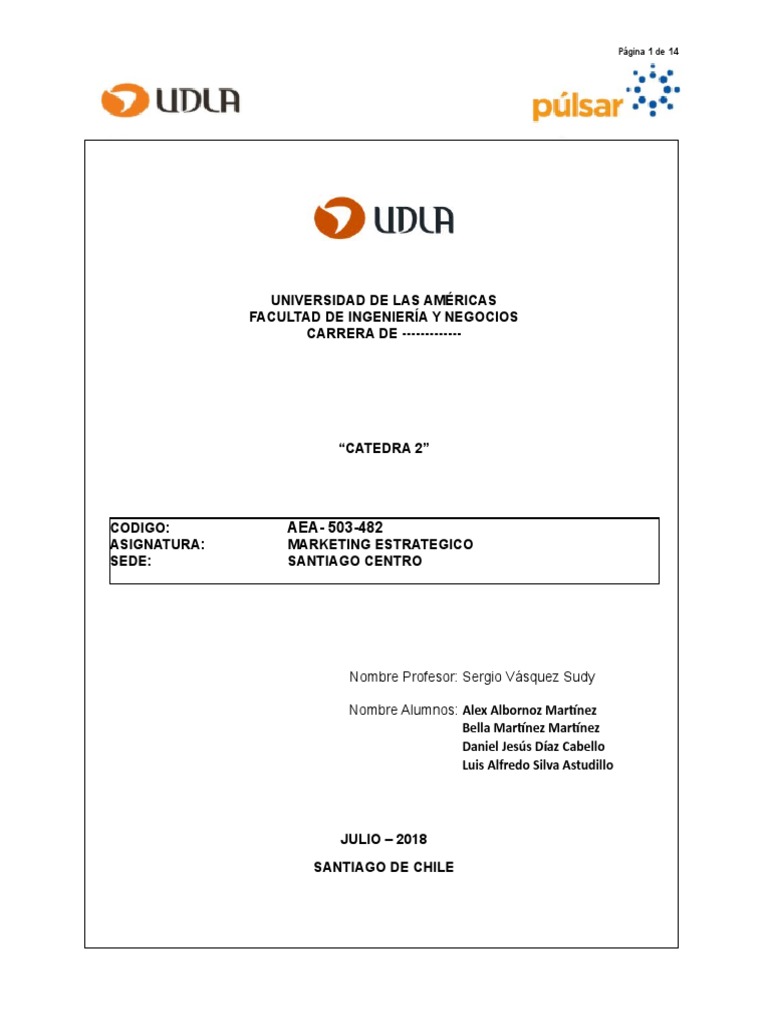 Caso Fensa | PDF | Marketing | Producto (Negocio)