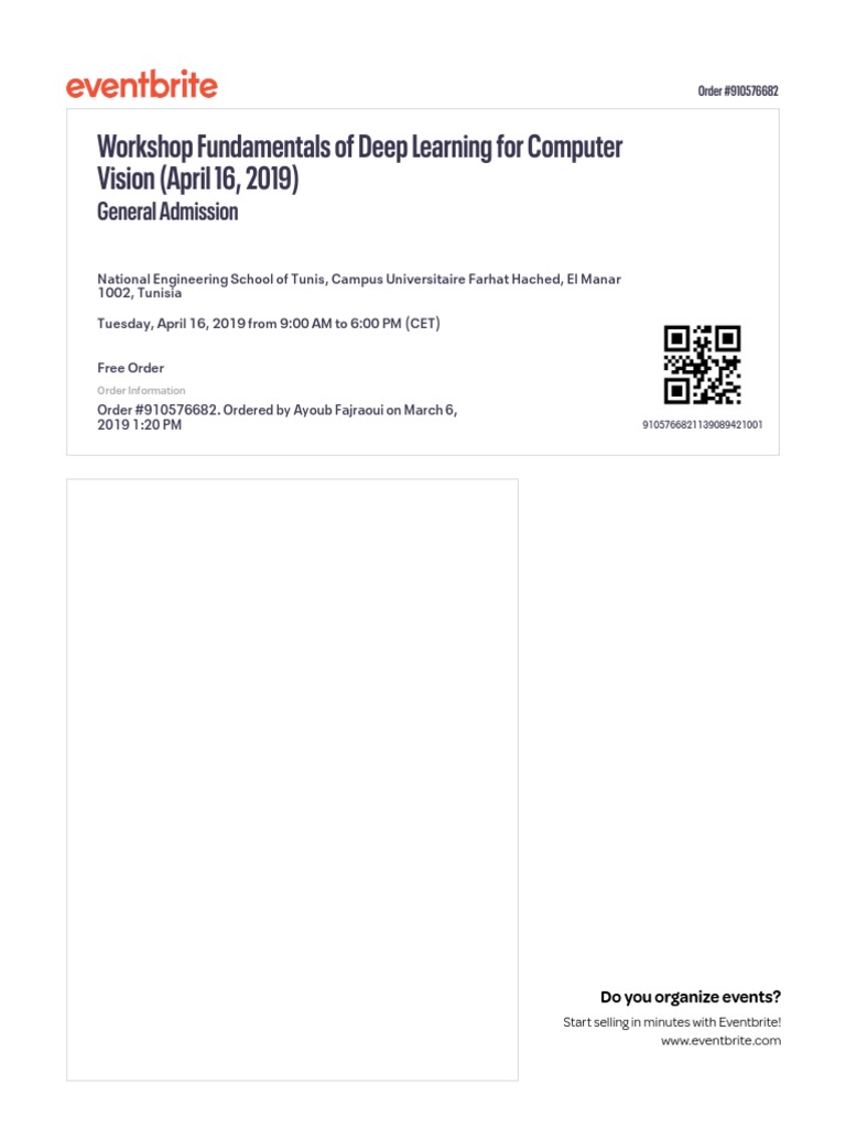 Workshop Fundamentals of Deep Learning For Computer Vision (April 16 ...