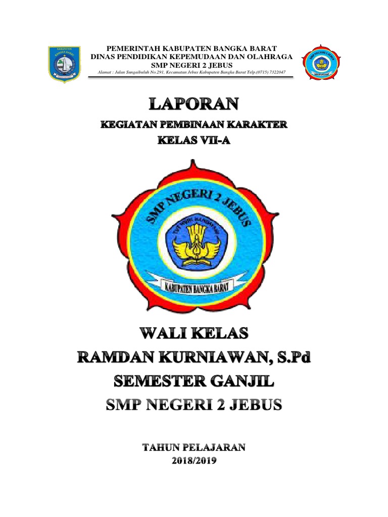 Laporan Wali Kelas | PDF