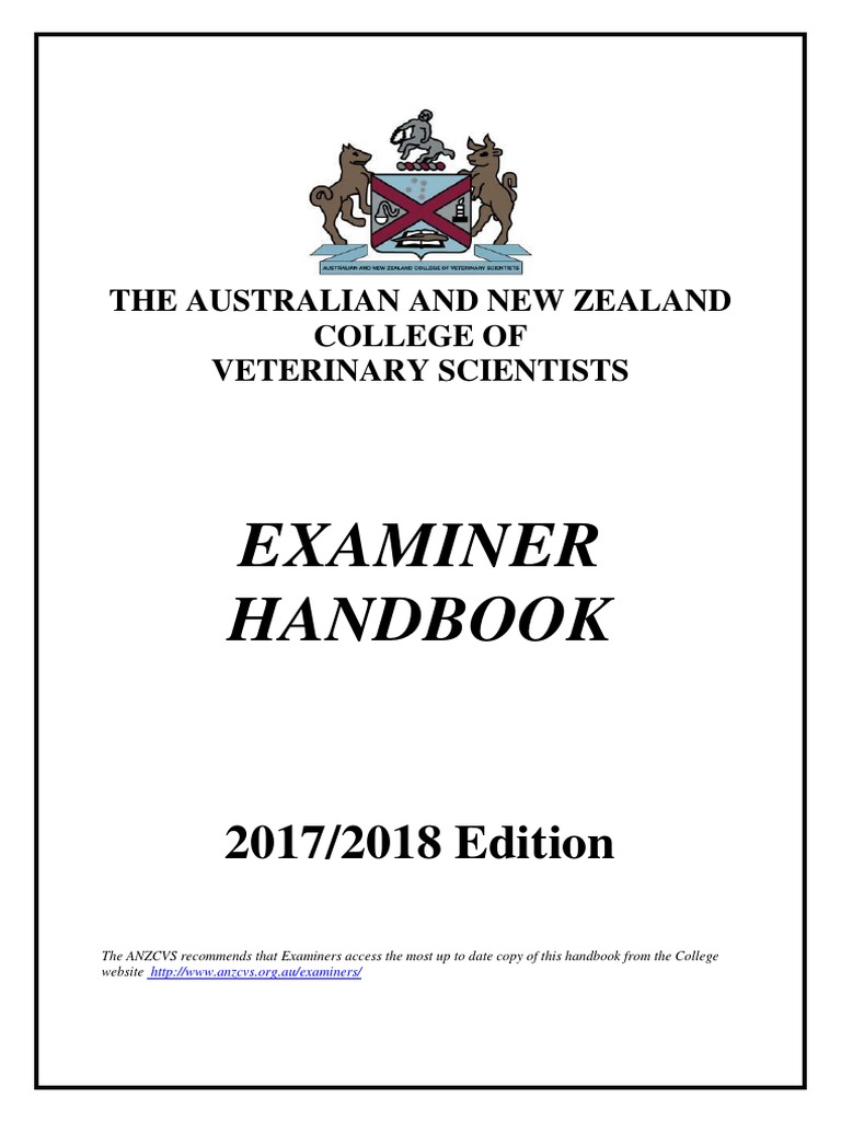Examiner Handbook 2018 PDF | PDF | Multiple Choice | Test (Assessment)