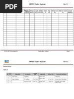 Security Incident Register Template | PDF