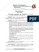 Change Signatories Resolution | PDF | Banks | Policy