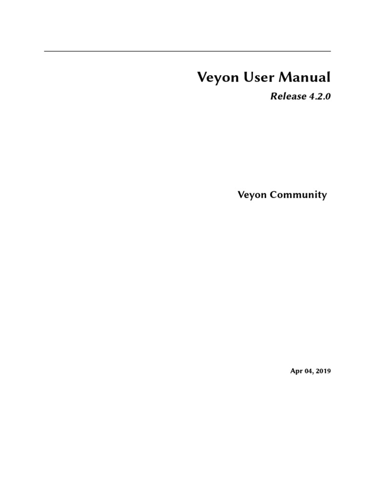 Veyon User Manual: Features & Functions | PDF | Screenshot | Graphical ...