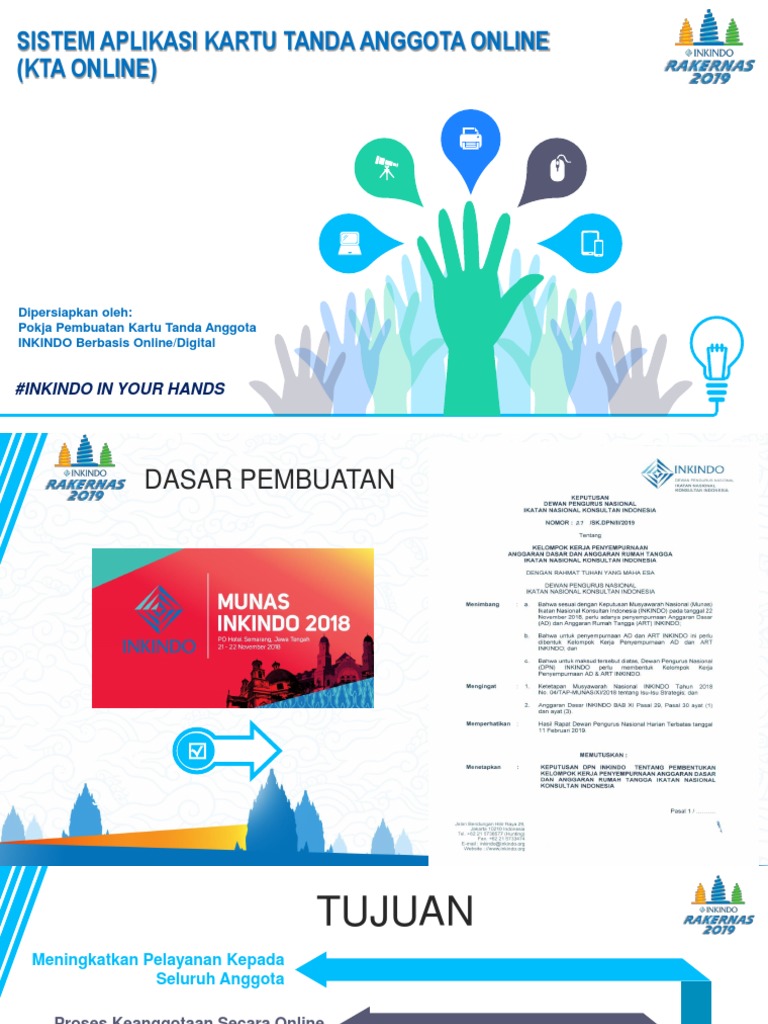 Aplikasi KTA Online INKINDO: Mudah dan Cepat | PDF | Bisnis ...