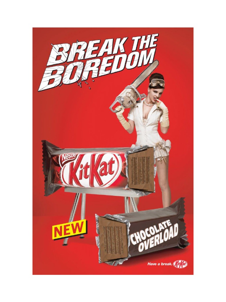 Bahasa Visual Kit Kat | PDF | Bisnis | Seni