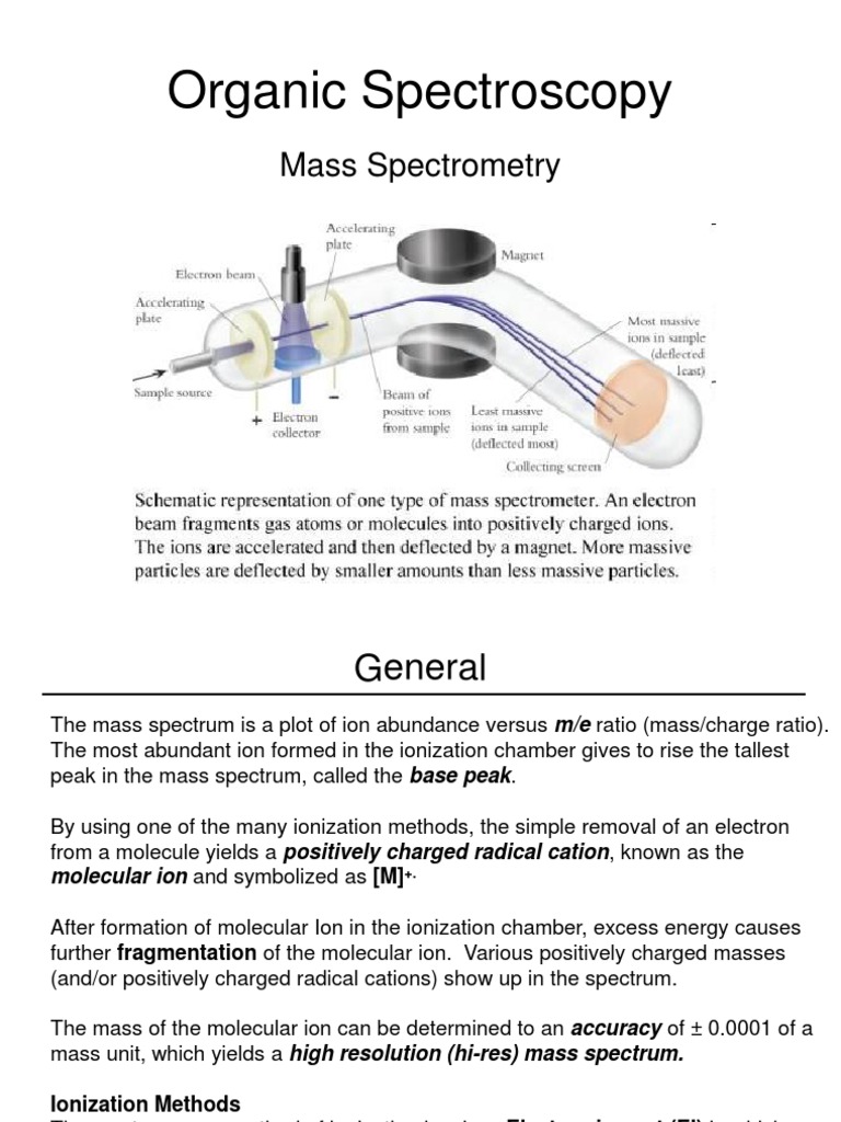 MassSpectroscopy - Rule of 13 | PDF | Amide | Molecules