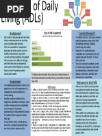 ADL Scoring Cheat Sheet | PDF | Hygiene | Wheelchair
